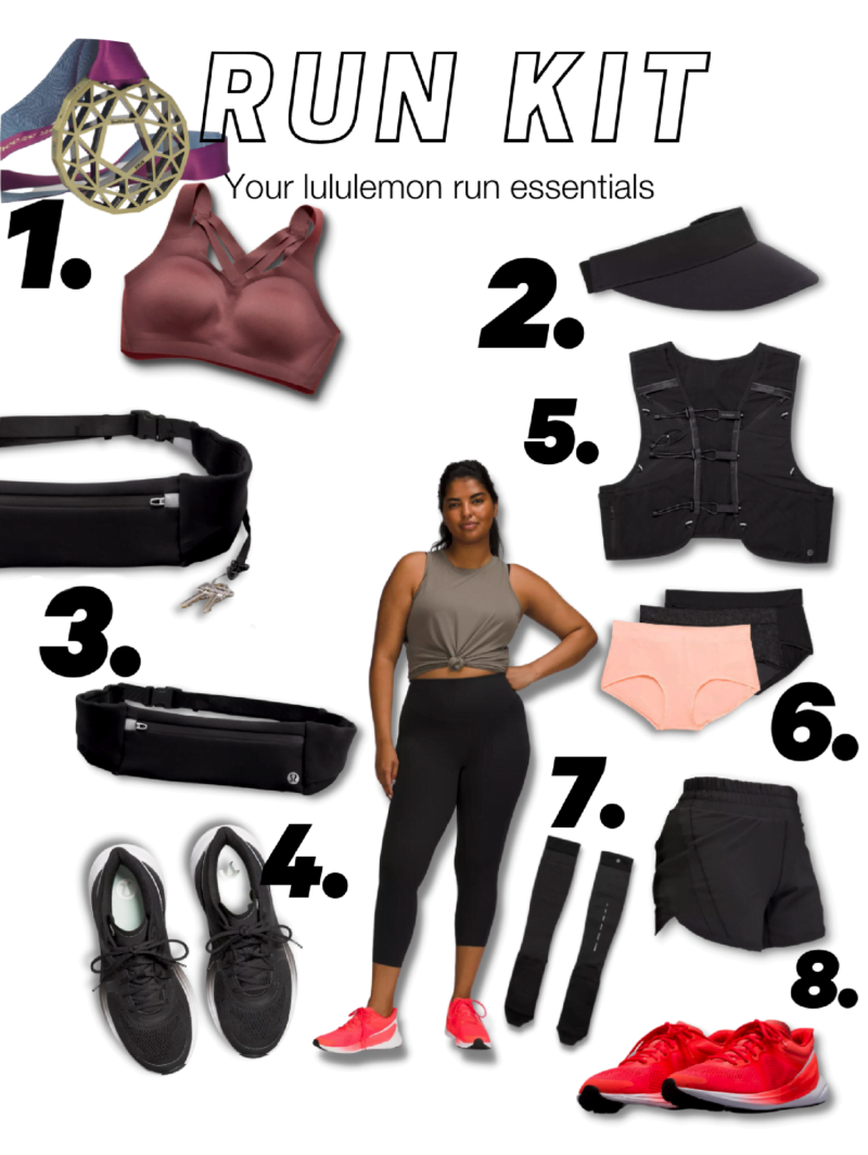 lululemon running essentials for marathon training