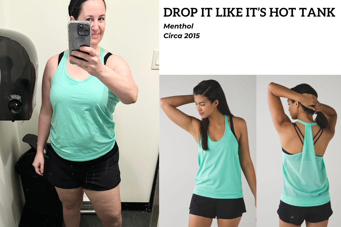 Shopping My Closet | My Old Favourite lululemon Tank Tops (vintage ...